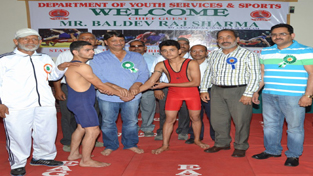 Baldev Raj Sharma, MLA Reasi and Swarn Singh Chib, DYSSO Reasi ...