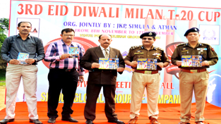 DIG Jammu inaugurates 3rd Eid-Diwali Milan T20 Cup - Daily Excelsior