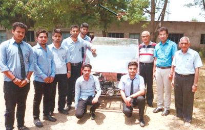 Technocrats of IECS Polytechnic design ‘New Acro Car’ - Daily Excelsior