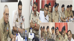IGP, Jammu Zone, Danish Rana reviewing security arrangements for ...