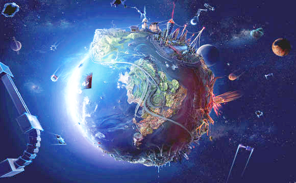 Earth's 'technosphere' weighs 30 trillion tonnes: study - Daily Excelsior