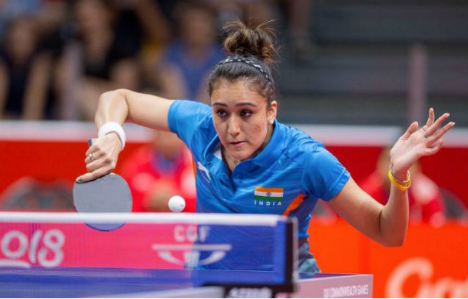 Sensational Manika Batra wins historic singles gold in TT - Daily Excelsior