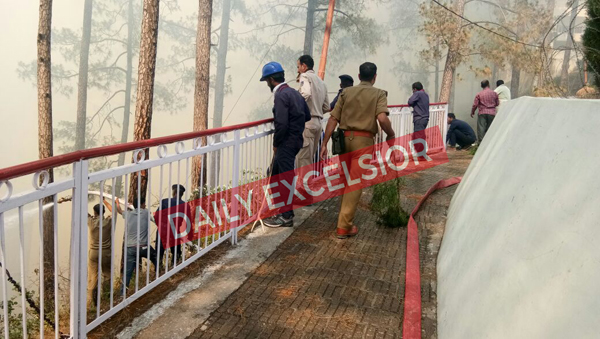 Yatra suspended due to fire - Daily Excelsior