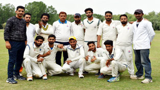 Winners of inaugural match of Jammu and Kashmir Premier Cricket ...