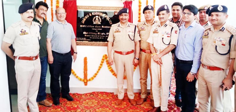 DGP Dilbag Singh and other officers posing for photograph after ...