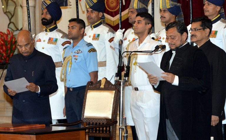 Justice Bobde takes oath as 47th CJI - Daily Excelsior