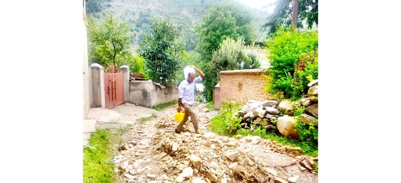 Dilapidated condition of road irks residents - Jammu Kashmir Latest ...