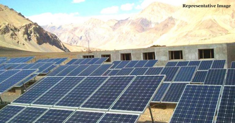 Ladakh gets largest solar project at Leh IAF station - Jammu Kashmir ...