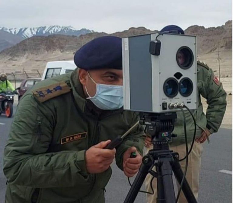 Traffic Police launches radar speed gun to curb over-speeding - Daily ...