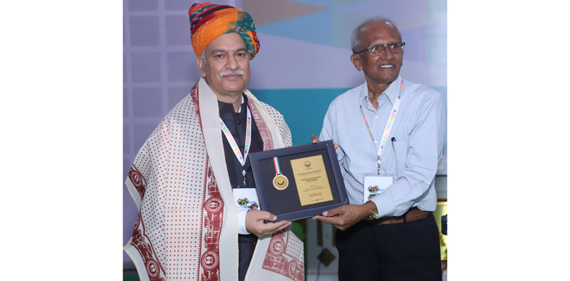 VC JU awarded Prof A K Sharma Memorial Award - Daily Excelsior