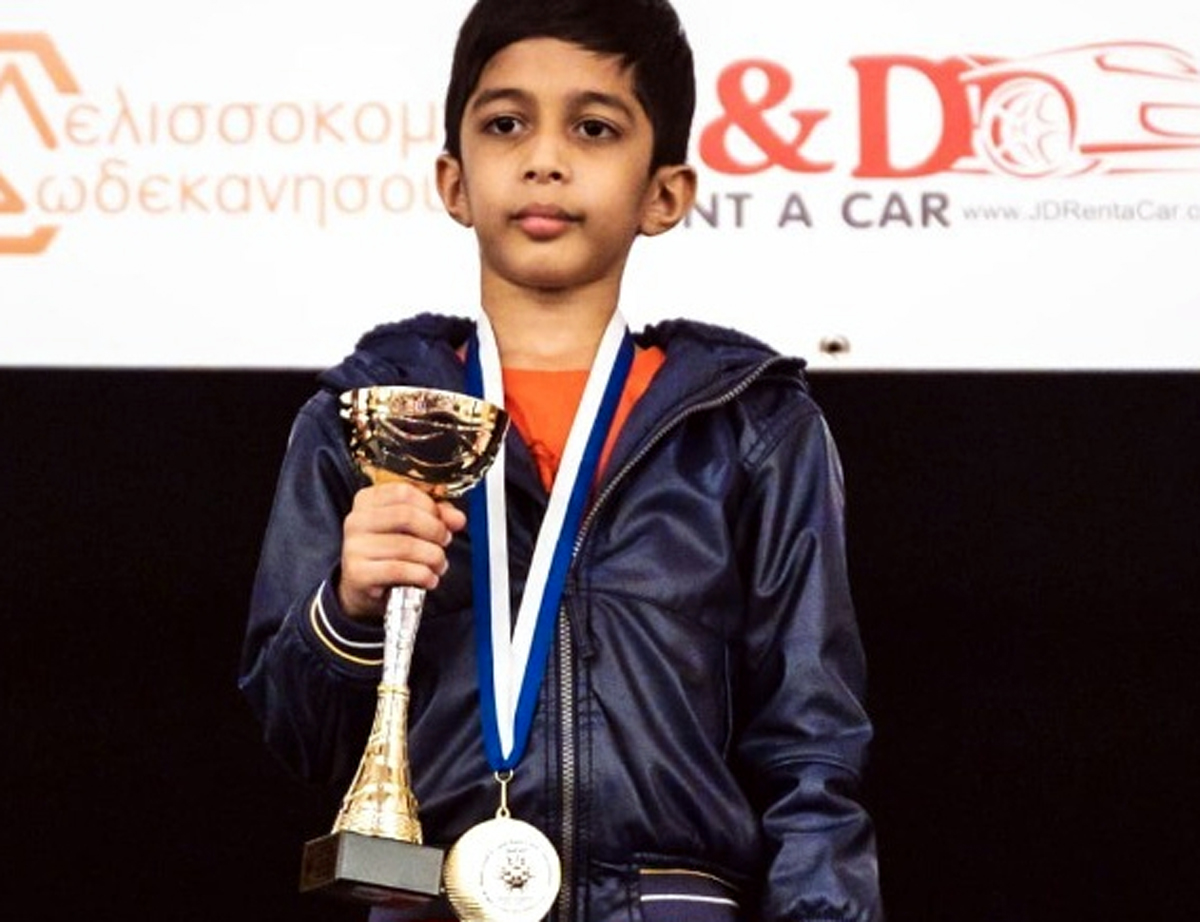 6-year-old Ashwath Kaushik wins gold in world cadet rapid chess U-8 ...
