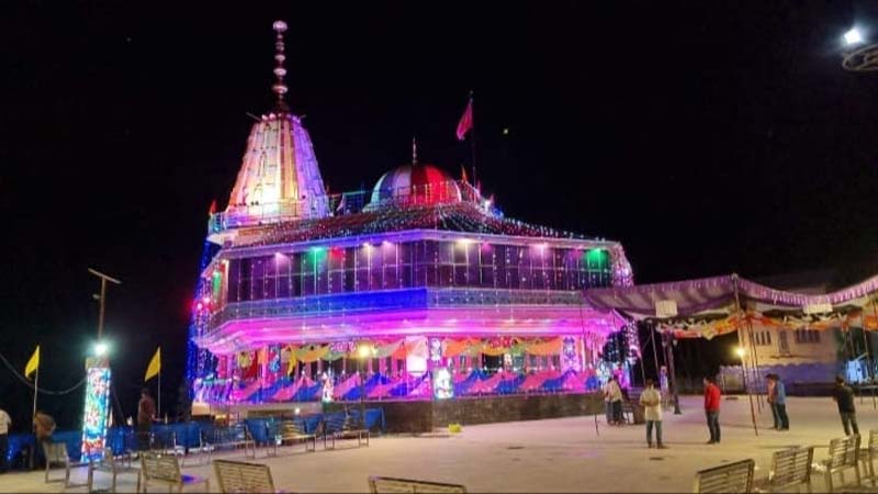 Splendid view of Chandi Mata temple at Chinot, Bhaderwah in Doda ...