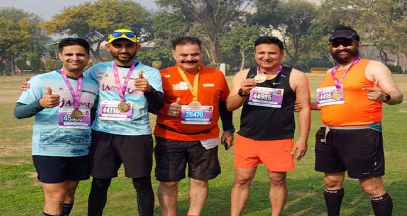 J&K runners participate in Apollo marathon - Daily Excelsior