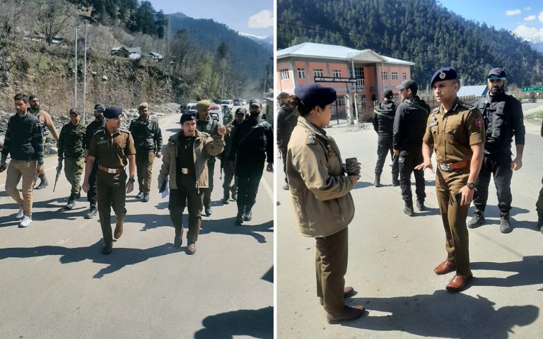 SSP Baramulla Visits Forward Areas Of Boniyar, Takes Stock Security ...