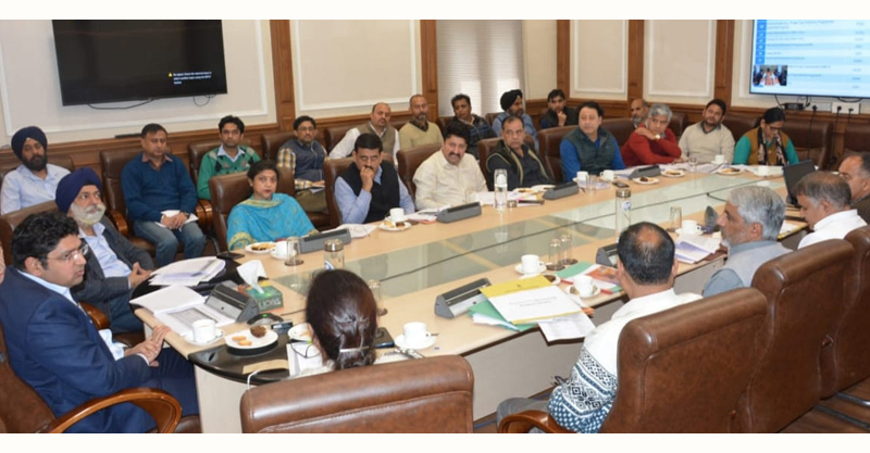 Dr Langer reviews UT Capex works, CSS with Planning heads of all deptts ...