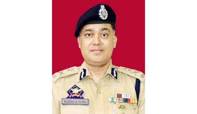 Sinha gets ADG Security charge - Daily Excelsior