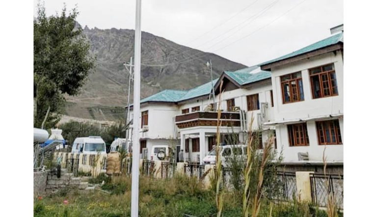 A view of CHC Padum in Zanskar region of Ladakh. - Daily Excelsior