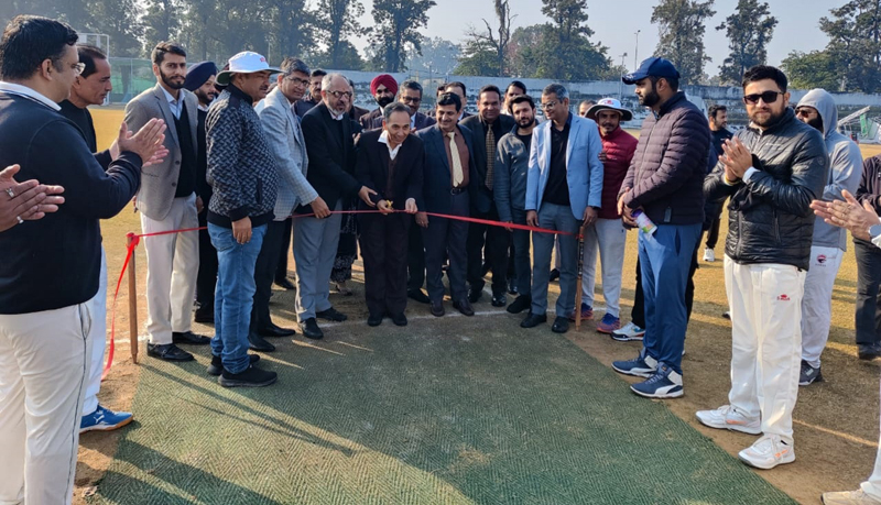 Justice Tashi Rabstan inaugurates Cricket tournament - Daily Excelsior