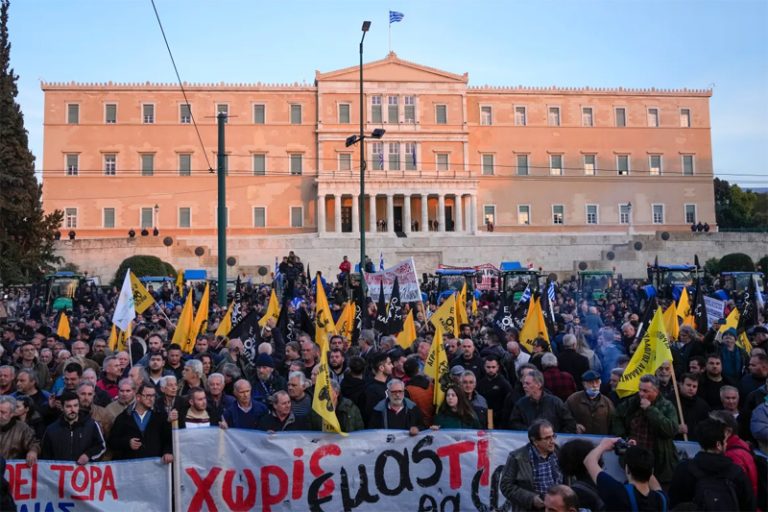 Farmers block highways across Greece in protest over rising costs, EU ...