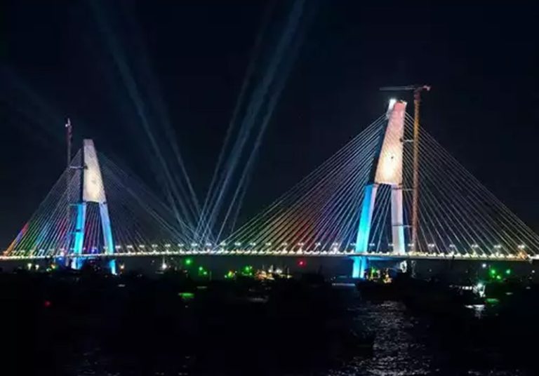 Orient Electric Illuminates Sudarshan Setu, India's Longest Cable ...