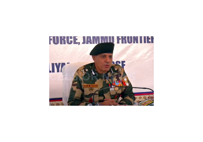 Protection bund to come up along IB: IG BSF - Daily Excelsior