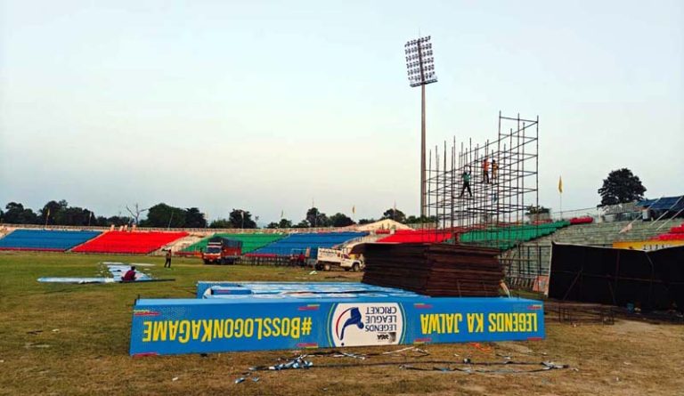 Preparations in full swing for LLC matches in MA Stadium - Daily Excelsior