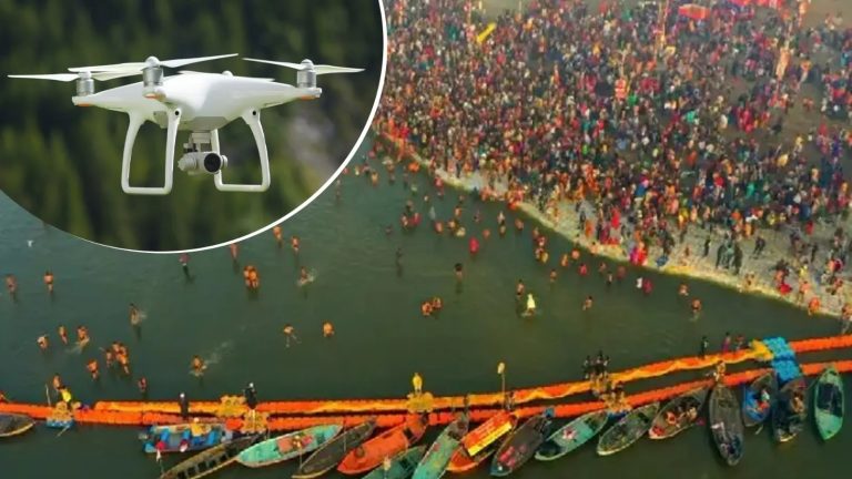 Drones to secure Maha Kumbh 2025: From 100m underwater to 120m in air ...