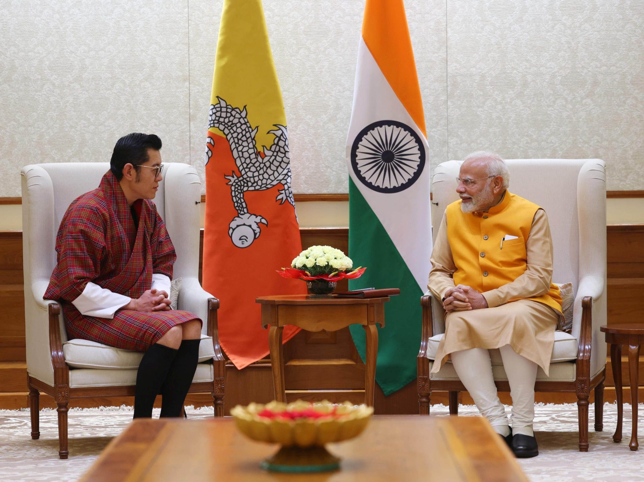 PM Modi, Bhutan King Resolve To Further Expand 'Exemplary' Bilateral ...