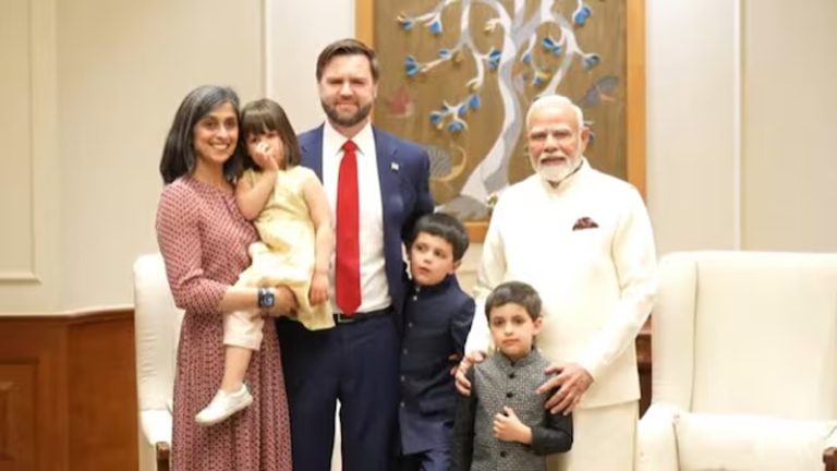 US Vice President Vance, his family meet PM Modi as they begin 4-day ...