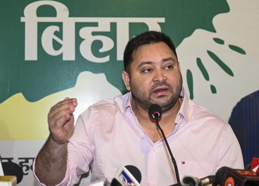 Bihar CM indulging in cheap politics: Tejashwi on security downgrade ...