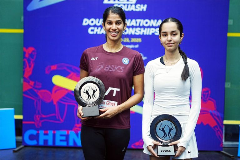 India wins all three titles in Asian Squash Doubles Championships ...