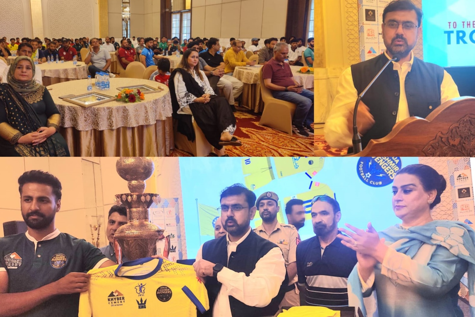 Satish Sharma launches Kashmir Super League 2025 - Daily Excelsior