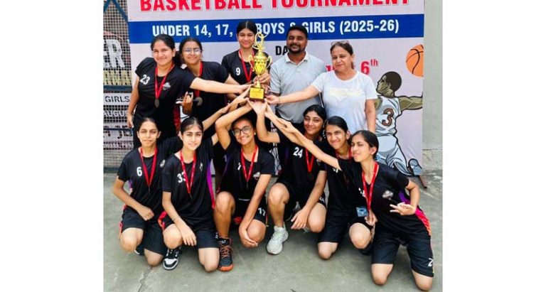 Jodhamal wins Bronze in CBSE Cluster XVII Basketball tourney - Daily ...