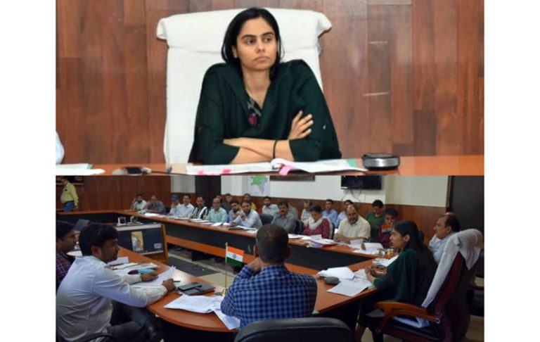 DDC Reasi reviews progress under District Capex Budget 2025–26 - Daily Excelsior