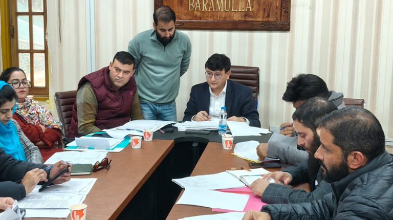 DC Baramulla for timely disposal of revenue matters - Daily Excelsior