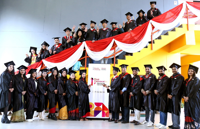 Shoolini University hosts first convocation for its CDOE - Daily Excelsior