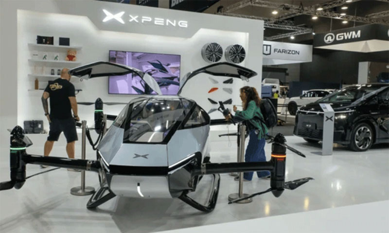China-based company kicks off trial production of flying cars, ahead of ...
