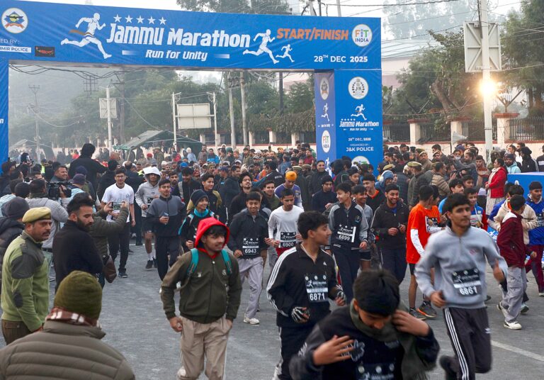 Police organises Jammu Marathon ‘Run for Unity’ - Daily Excelsior