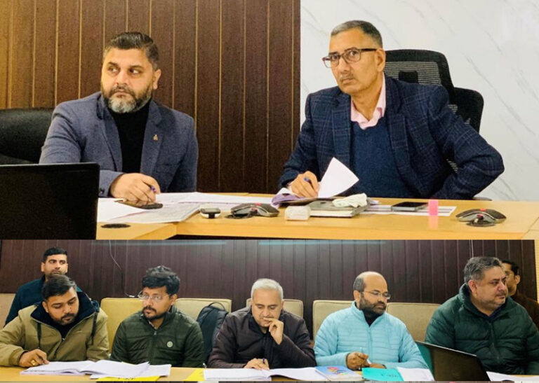 DC reviews progress of PWD sector schemes, emphasis on timely completion of projects - Daily ...