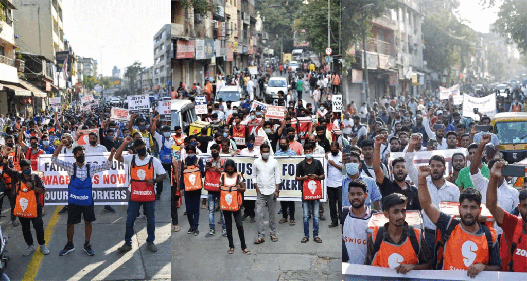 GIG Workers Concluded 2025 with All-India Strike - Daily Excelsior