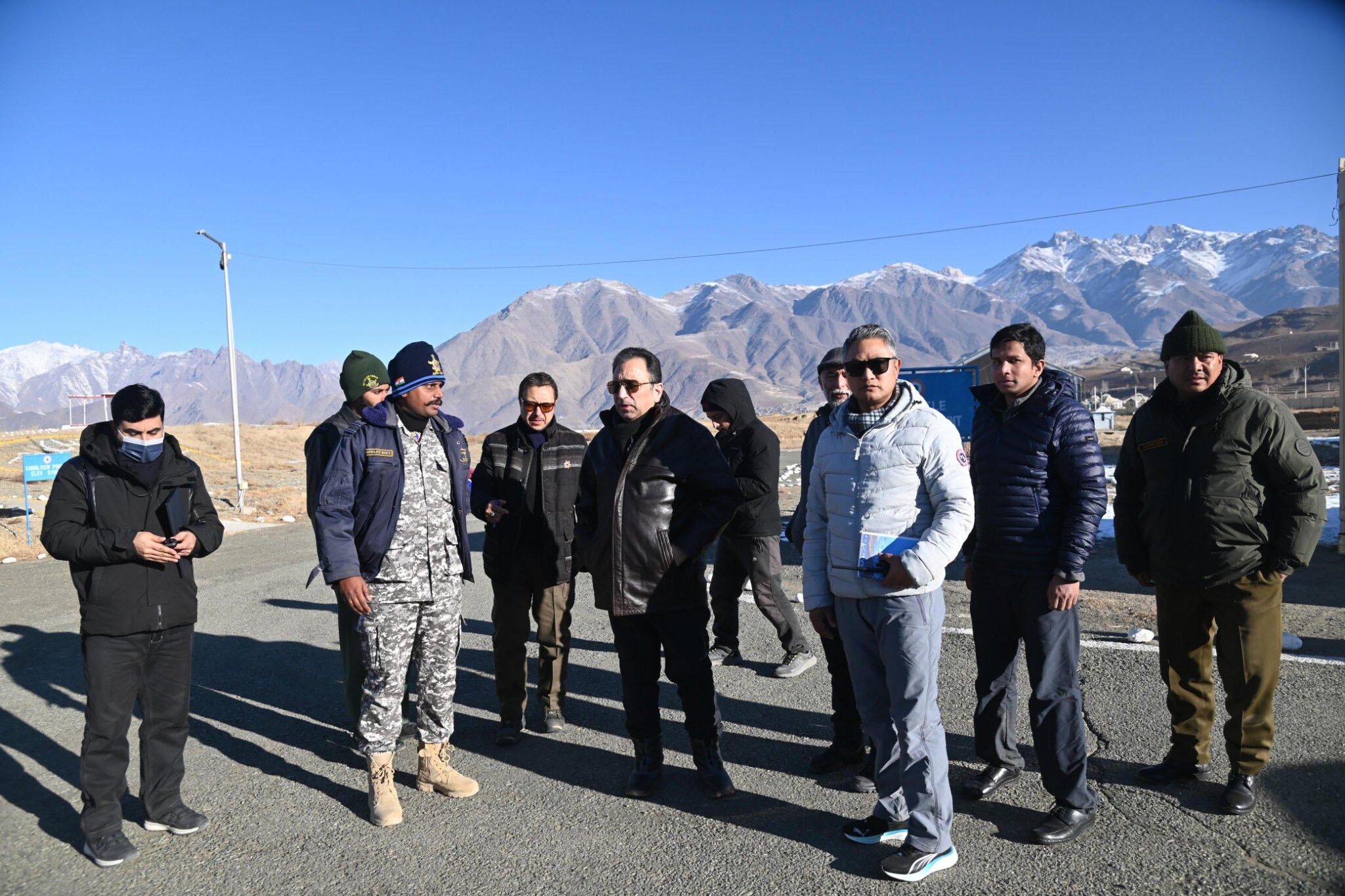 Ladakh Chief Secretary Reviews Functioning Of Kargil Airport - Daily ...