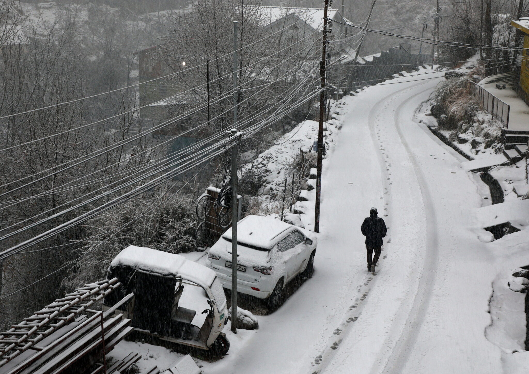 Fresh Snowfall In Jammu’s Higher Reaches; Rains Bring Relief From Long ...