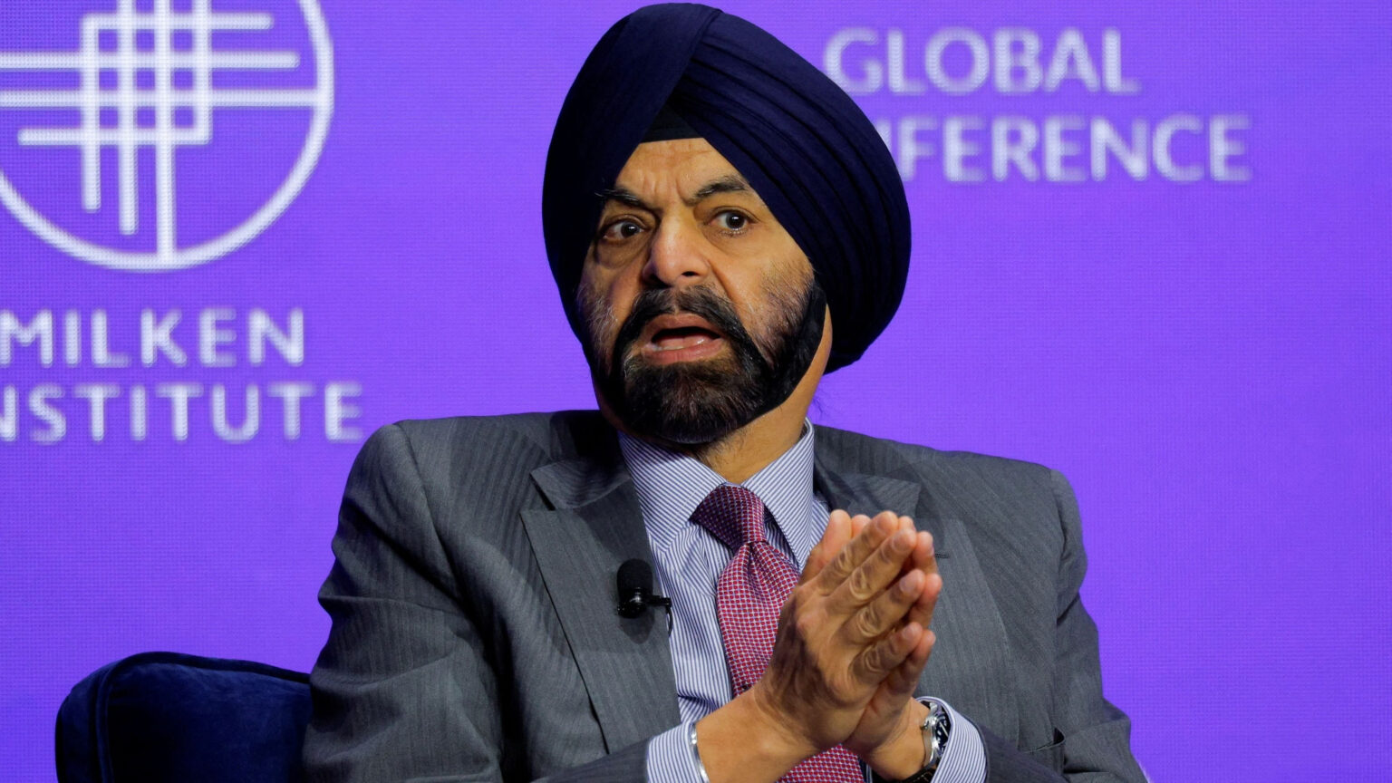 World Bank President Ajay Banga named to 'Board of Peace' for Gaza ...