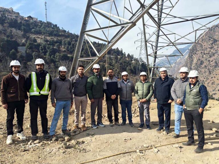 CVPPL starts stringing works of transmission line - Daily Excelsior