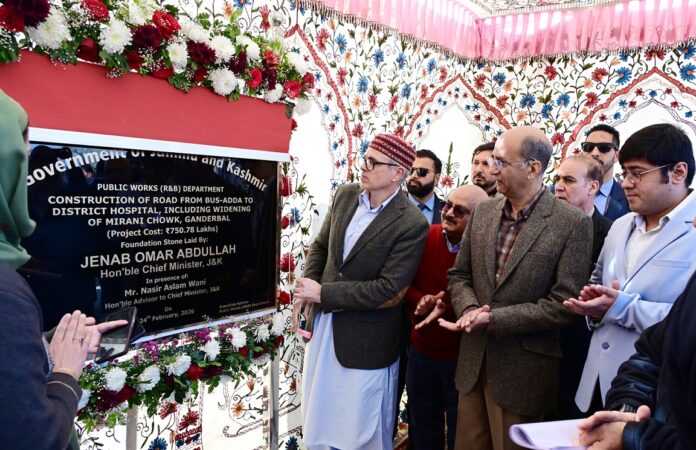 CM Omar Abdullah Rolls Out ₹84.41 Crore Multi-Sector Development Works ...
