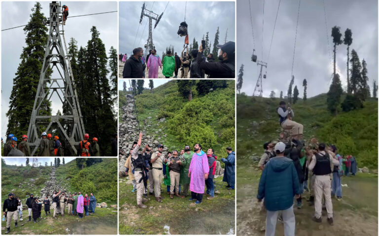 Gulmarg Gondola Service Suspended After Technical Snag, Rescue ...