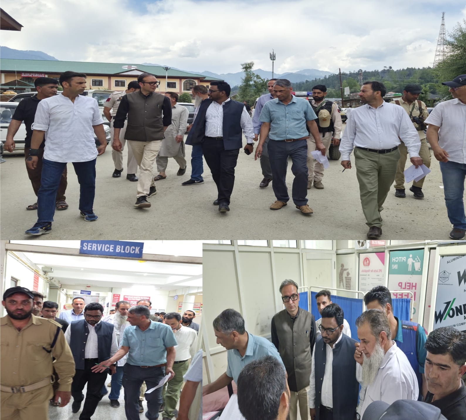 DC conducts surprise inspection of SDH Kupwara - Daily Excelsior