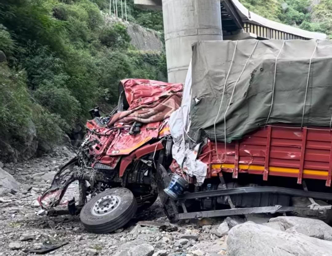 Truck Driver Killed In Highway Accident At Nachlana - Daily Excelsior