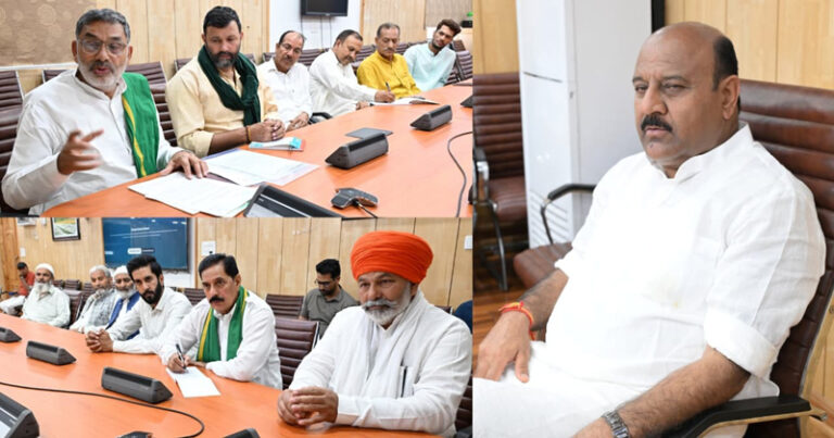 Dy CM discusses farmers’ issues with Bharatiya Kisan Union delegation ...