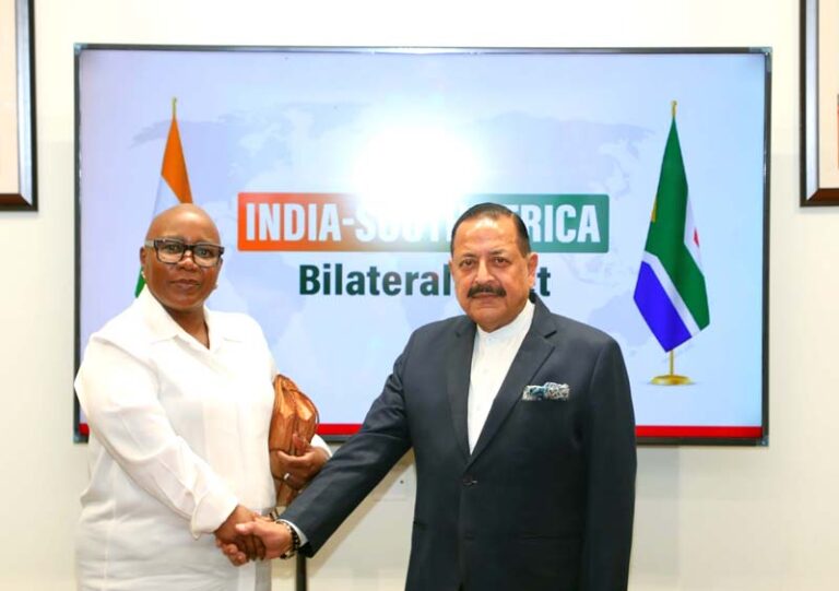 South Africa Minister meets Dr Jitendra, seeks to scale up bilateral ...